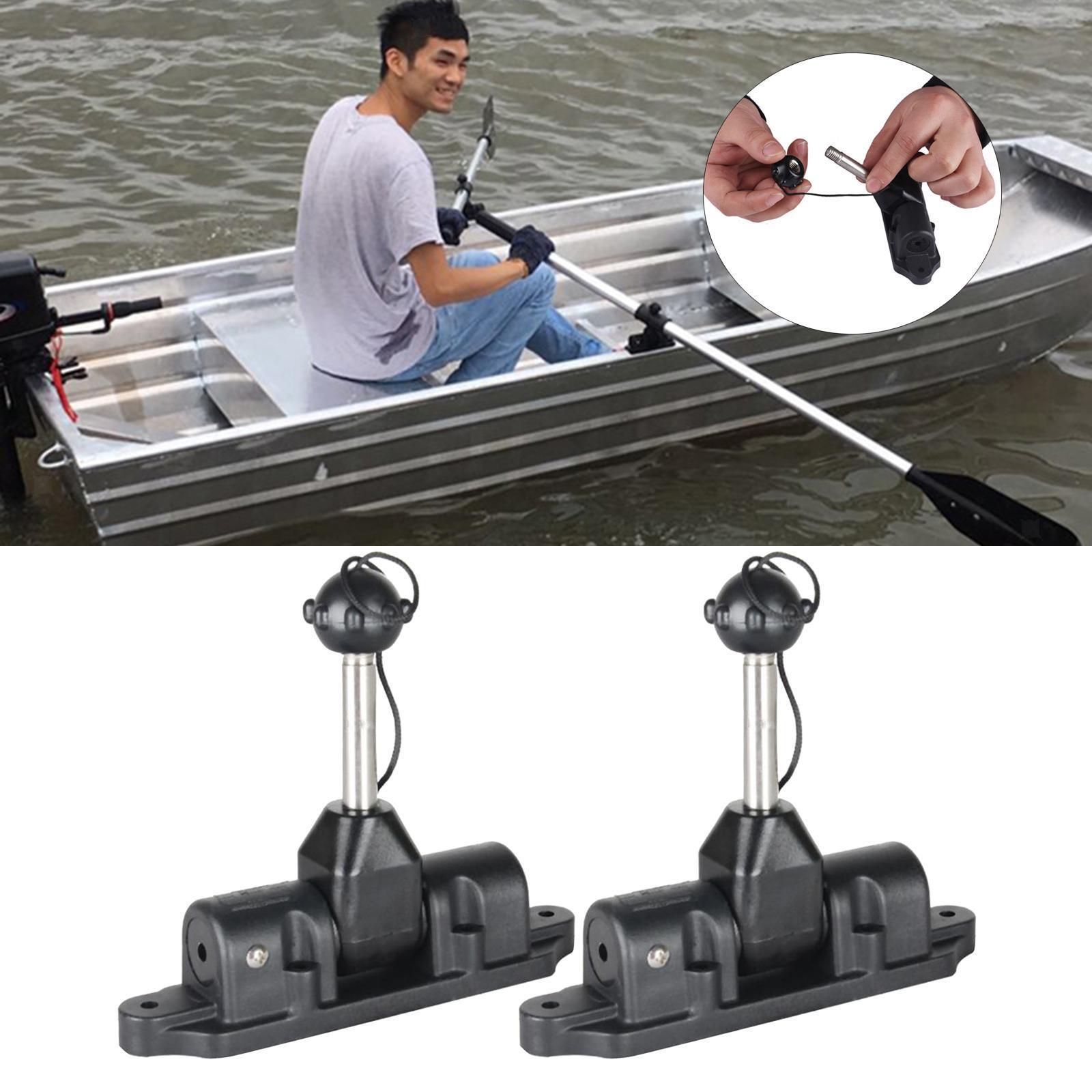 2x Universal Oar Holder Paddle Lock Boat Dinghy Raft Kayak Canoe ...