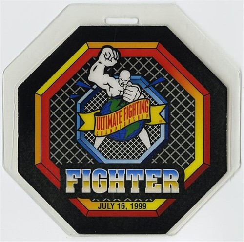 UFC 21 1999 Laminated Backstage Pass MMA Maurice Smith Marco Ruas | eBay