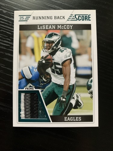 2011 Score LeSean McCoy 4 Color Jersey Card #LM Philadelphia Eagles | eBay