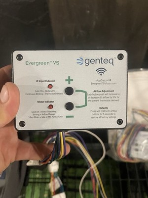 Unused genteq 5K010V Evergreen VS blower control/converter user ...