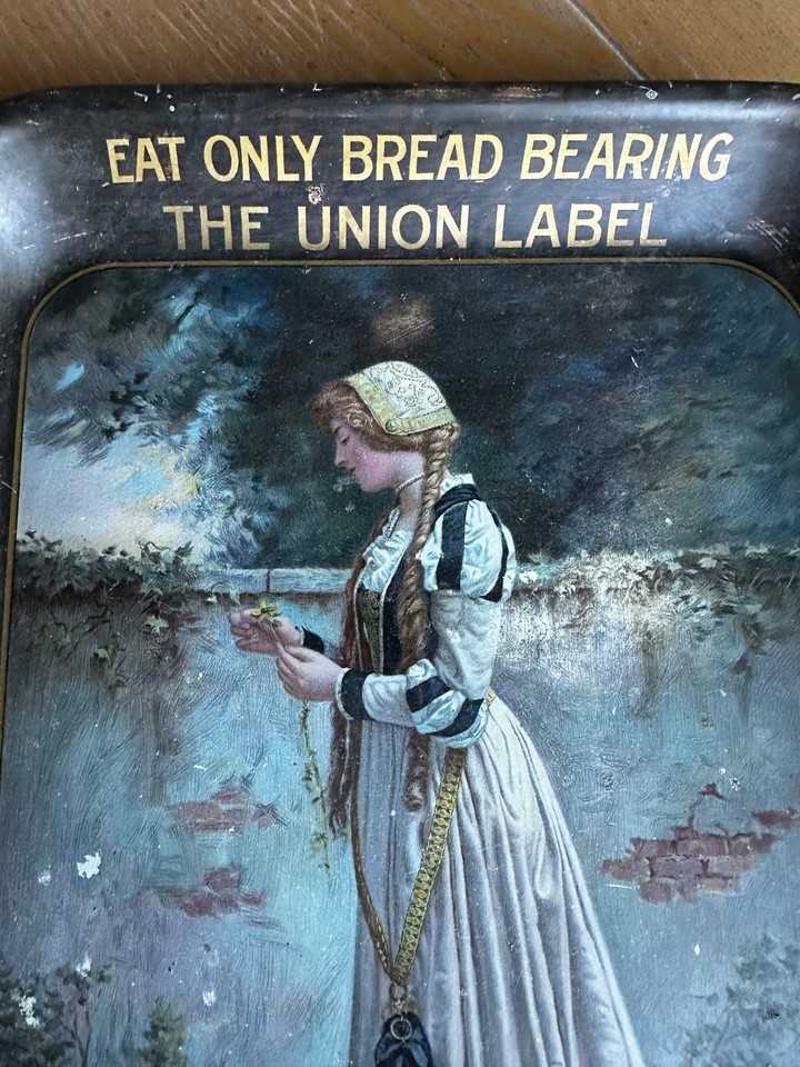 1911 Pre Prohibition Beer Advertising Tray W.H. McEntee American Art ...