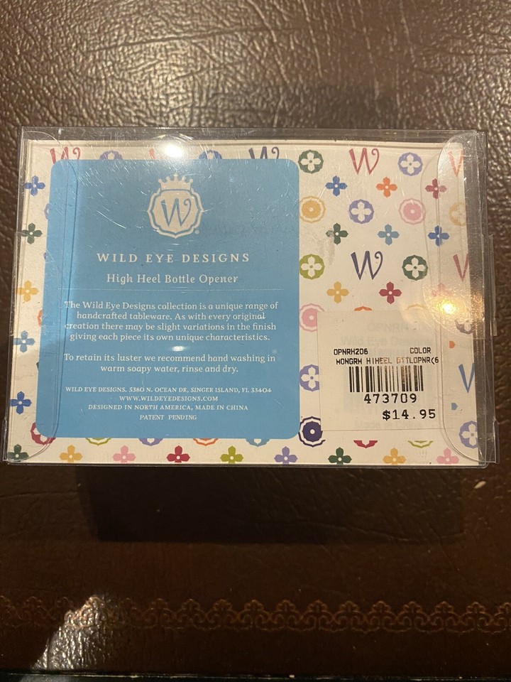 Wild Eye Designs High Heel Bottle Opener Red | eBay