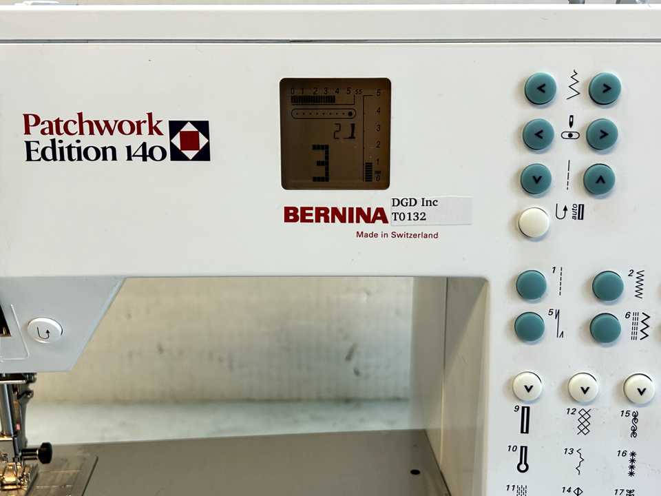 Bernina Patchwork Edition 140 Sewing & Quilting Machine T0132 | eBay