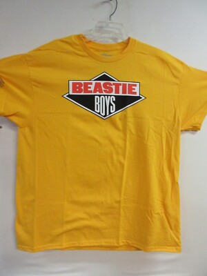 BEASTIE BOYS OFFICIAL MERCH GOLD LOGO 2021 BAND CONCERT MUSIC T-SHIRT ...
