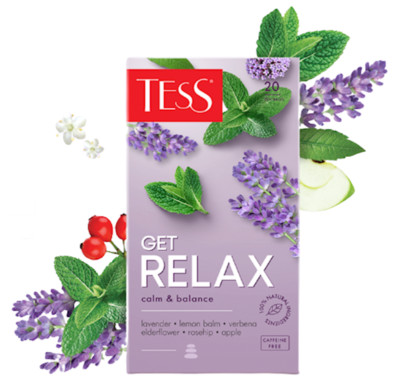 TESS HERBAL TEA GET RELAX 20 x 1.5GR Made in Russia NON-GMO | eBay