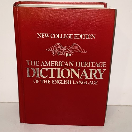 Vintage 1976 New College Edition The American Heritage Dictionary ...