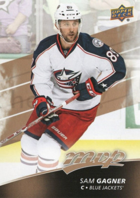 2017-18 Upper Deck MVP #62 Sam Gagner Columbus Blue Jackets Card | eBay