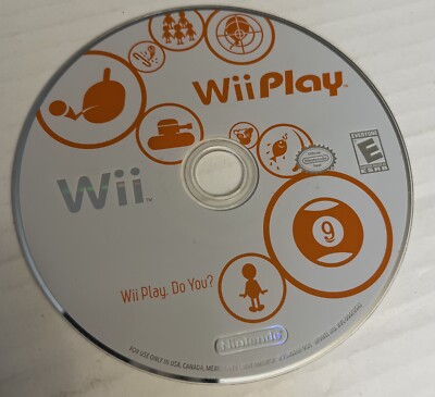 Pre Owned Wii Play (Nintendo Wii, 2007) Disc Only (TESTED) | eBay