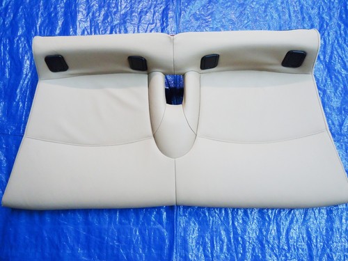 2007-2015 MINI COOPER R55 R56 R57 REAR BOTTOM BEIGE LEATHER SEAT OEM ...