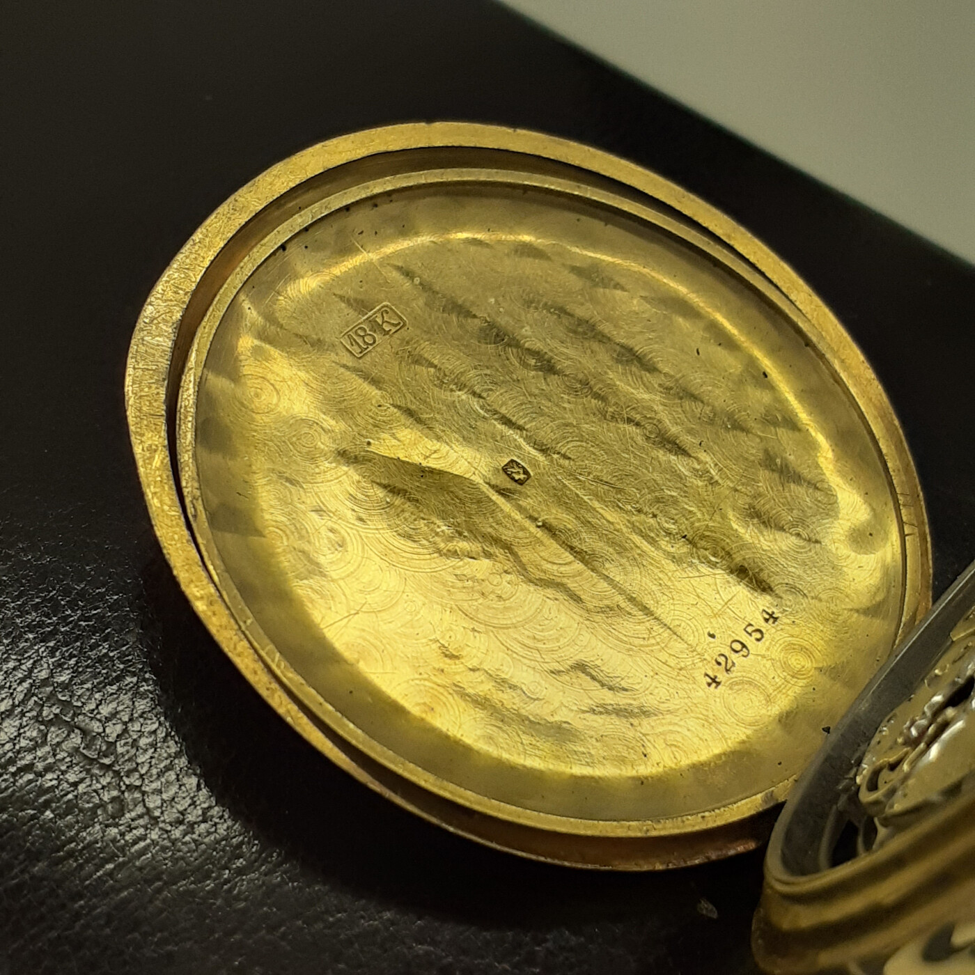 W/Box Pocket Watch Anonimo 52 mm 18K Yellow Gold Watch 20517 Sold By ...