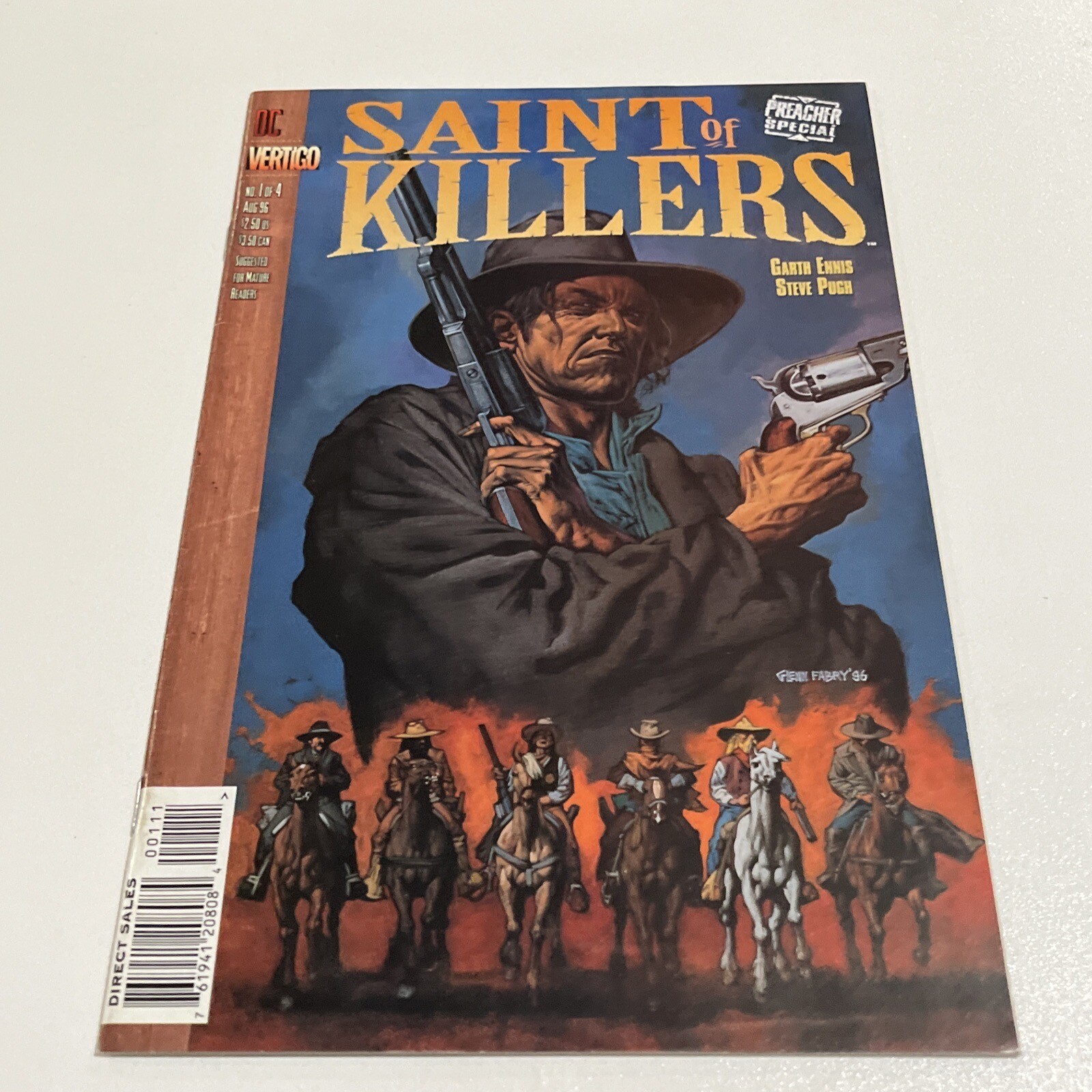 Saint of Killers #1 DC/Vertigo Comics 1996 Preacher Special VF - Box 14 ...