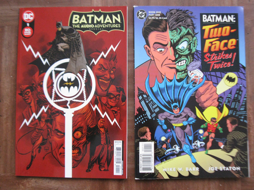 Batman the Audio Adventure 80 Page,Two Face Strikes Twice Book One Part ...