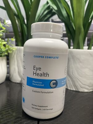 COOPER COMPLETE Eye Health Physician Formulated Costum Formulation 120 ...