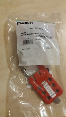 Panduit LOCK OUT PADLOCK & Cable PANEL SAFETY MULTIPLE LOCKOUT PSL-MLD ...