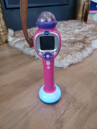 VTech Kidi Star Music Magic Microphone Color Pink Kids Toy Karaoke ...