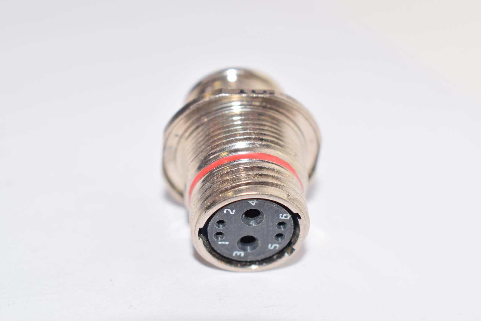 Glenair 801-009-07M9-200SA Connector Circular SKT 6 POS Crimp ST Jam ...