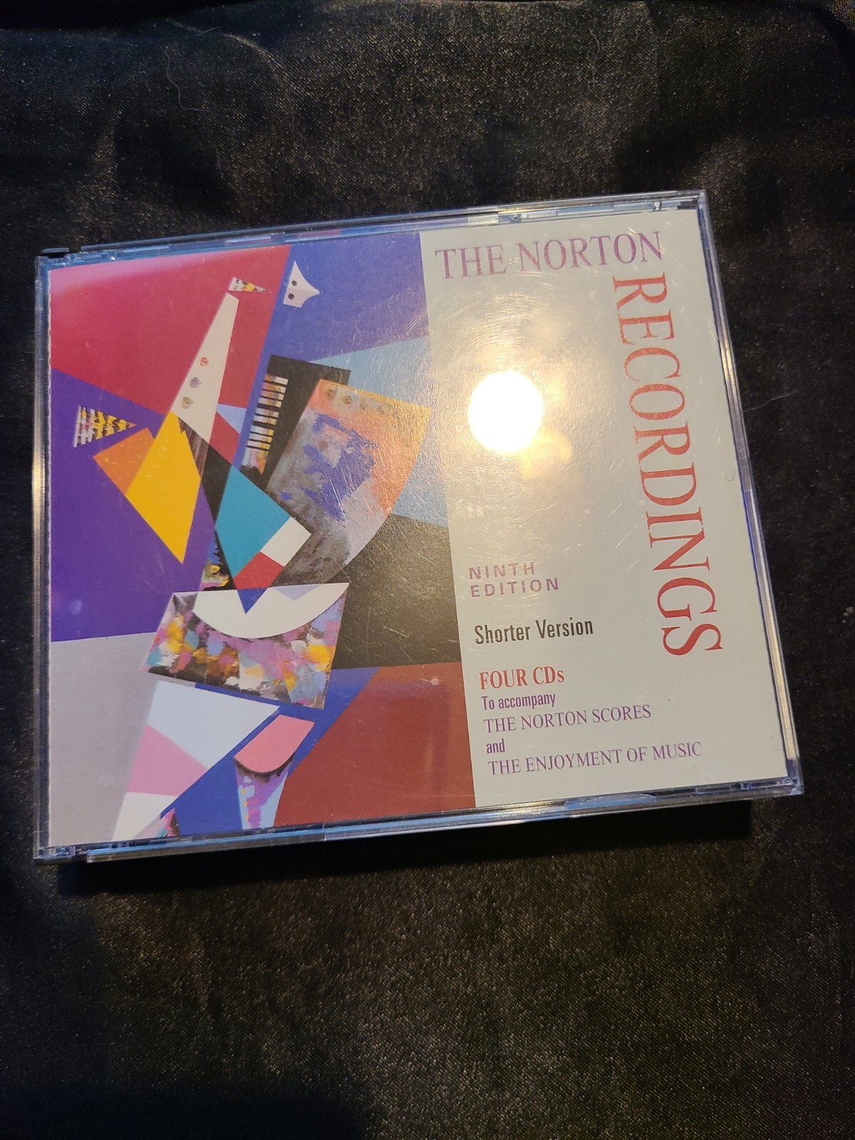 The Norton Recordings Ninth Edition 4 CD set - classical music ...