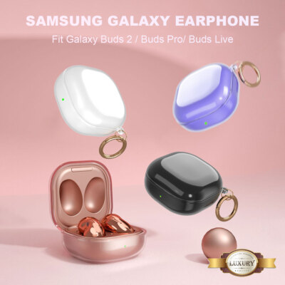 Silicone Protective Cover Case Clear Samsung Galaxy Buds 2 Live Pro ...