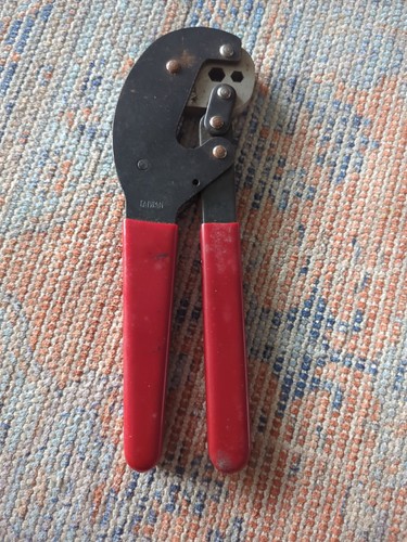 Vintage Taiwan Hex Hand Crimper Crimp Tool | eBay