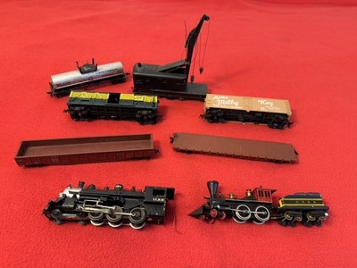 MANTUA 3240 / Varney 2155 TENDER & SMOKE-LOCOMOTIVE W/Train Flat Bed ...