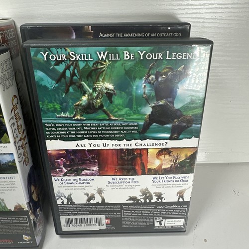 Lot of (4)PC Games - Guild Wars, Factions, Nightfall , GOTY Edition G1 | eBay