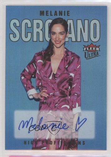 2021 Upper Deck Fleer Ultra High Profile Fans SP Melanie Scrofano #5000 ...