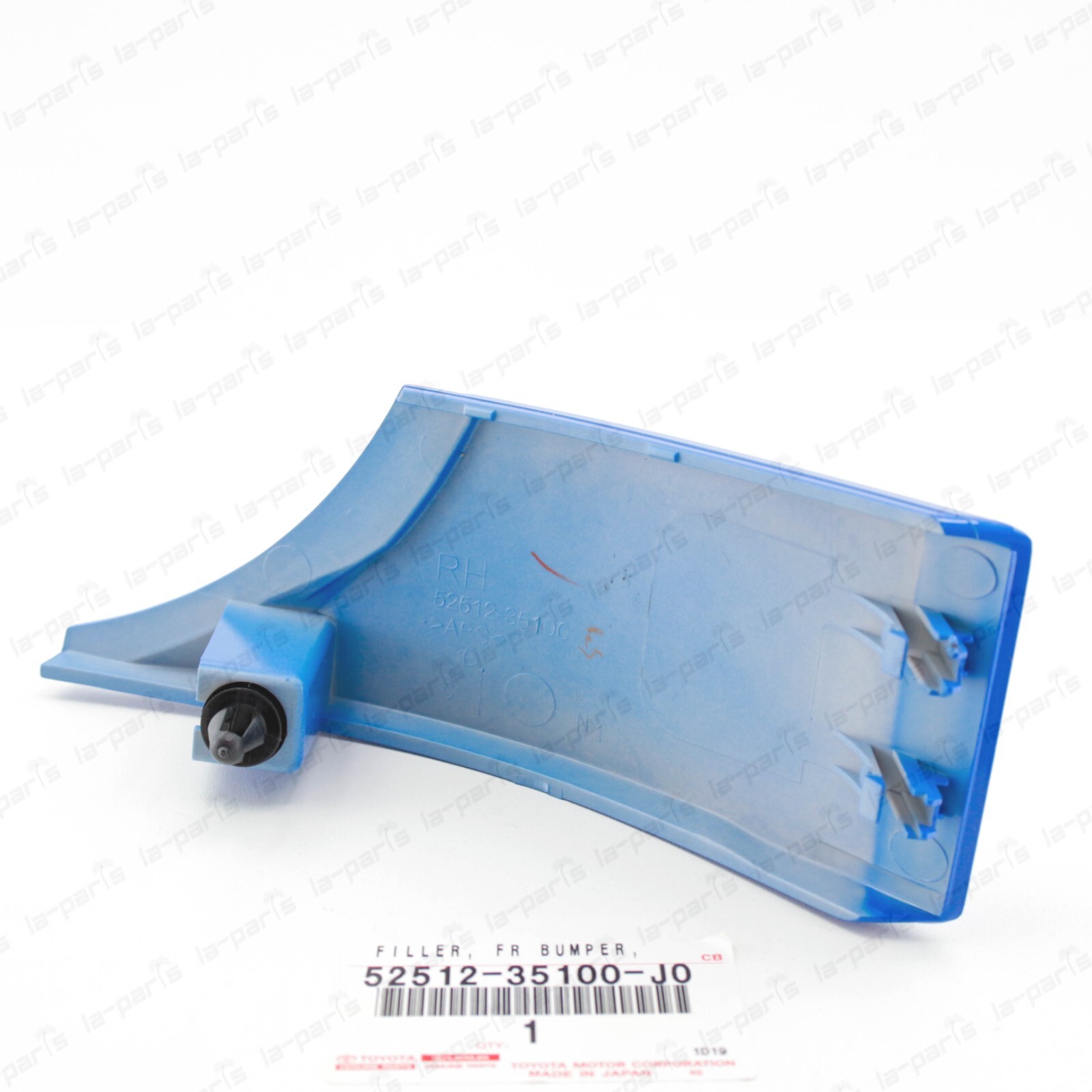 New Genuine Toyota FJ Cruiser 07-14 BLUE Front RH Bumper Filler 52512 ...