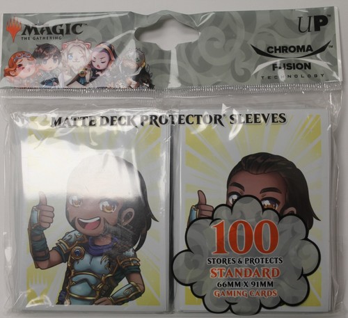 NEW Ultra Pro MTG Magic Gathering Chibi Gideon Sleeves 100ct Chroma ...