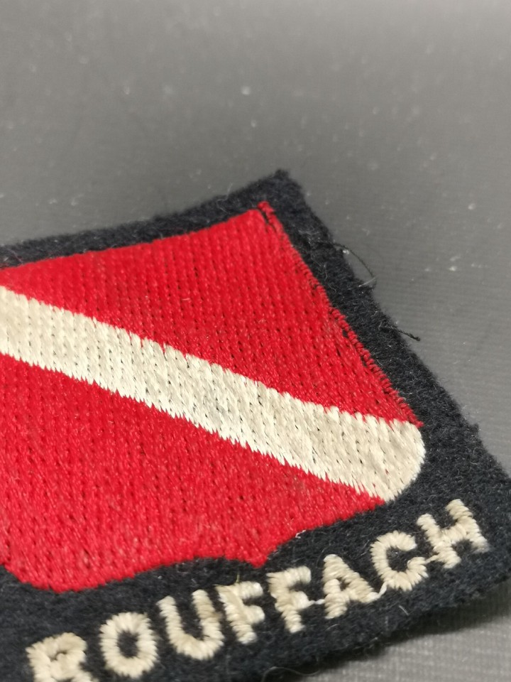 Embroidered Fabric Badge School Frame Rouffach Liberation FFI 1946 | eBay