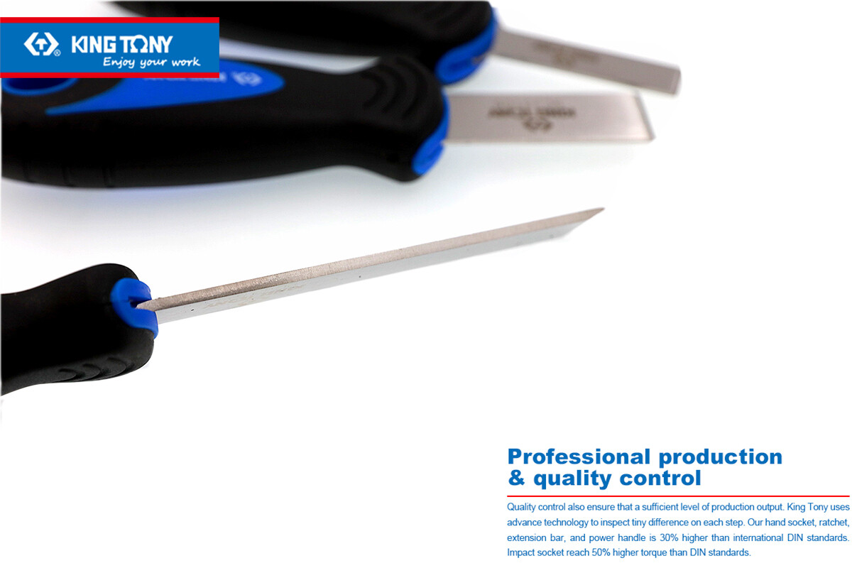 KING TONY 3PC Stainless Steel Pinch weld Scraper Set Made in Taiwan AU ...