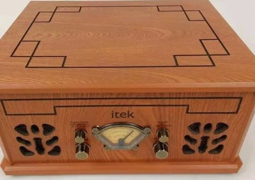 Itek Retro Antique Vintage 4 In 1 Music Entertainment System Excellent ...