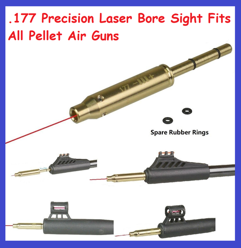 .177 Precision Laser Bore Sight Fits All Pellet Air Guns | eBay