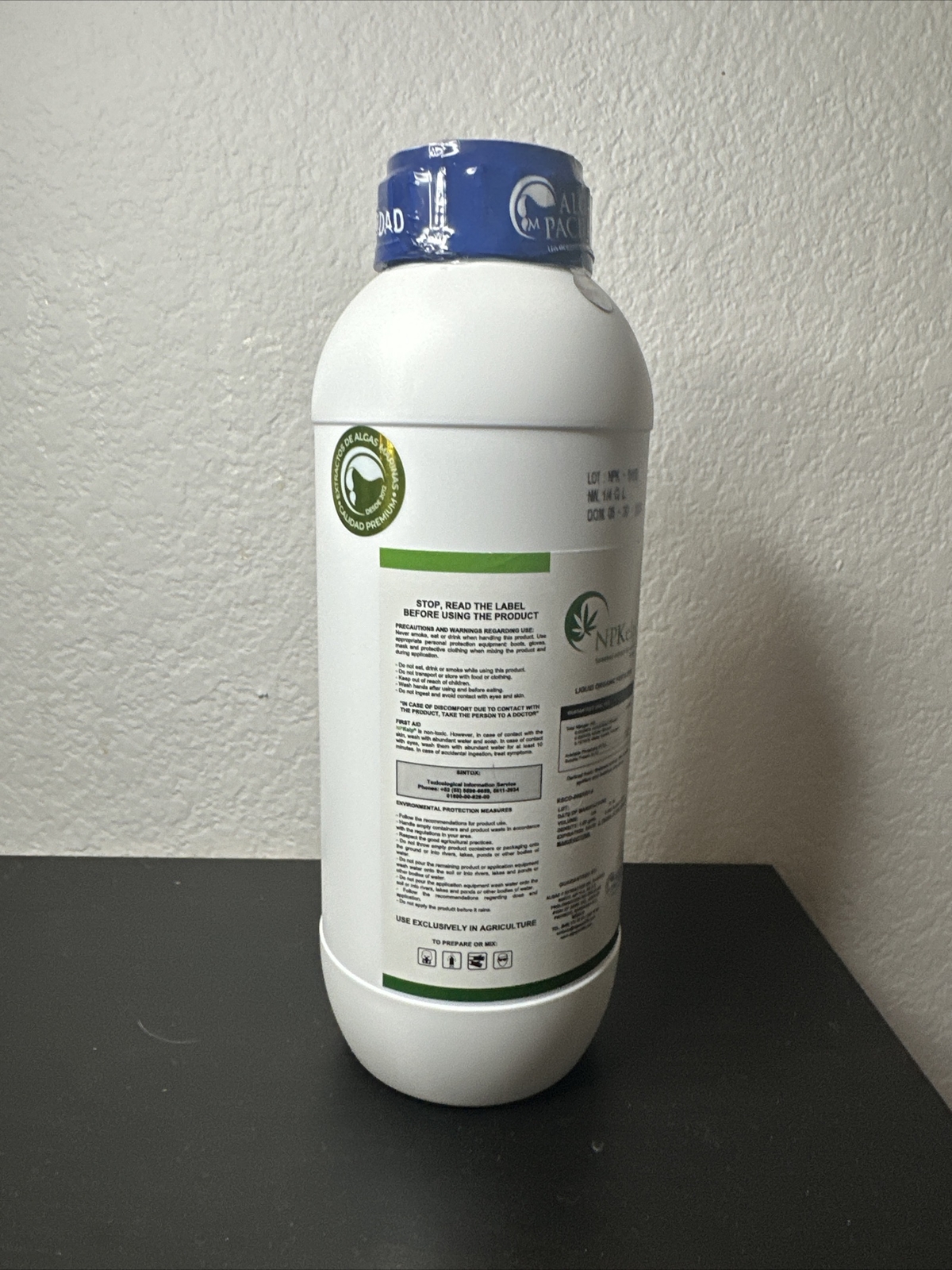 Npk Fertilizer Biostimulant Seaweed Extract OMRI Amino acids Organic ...