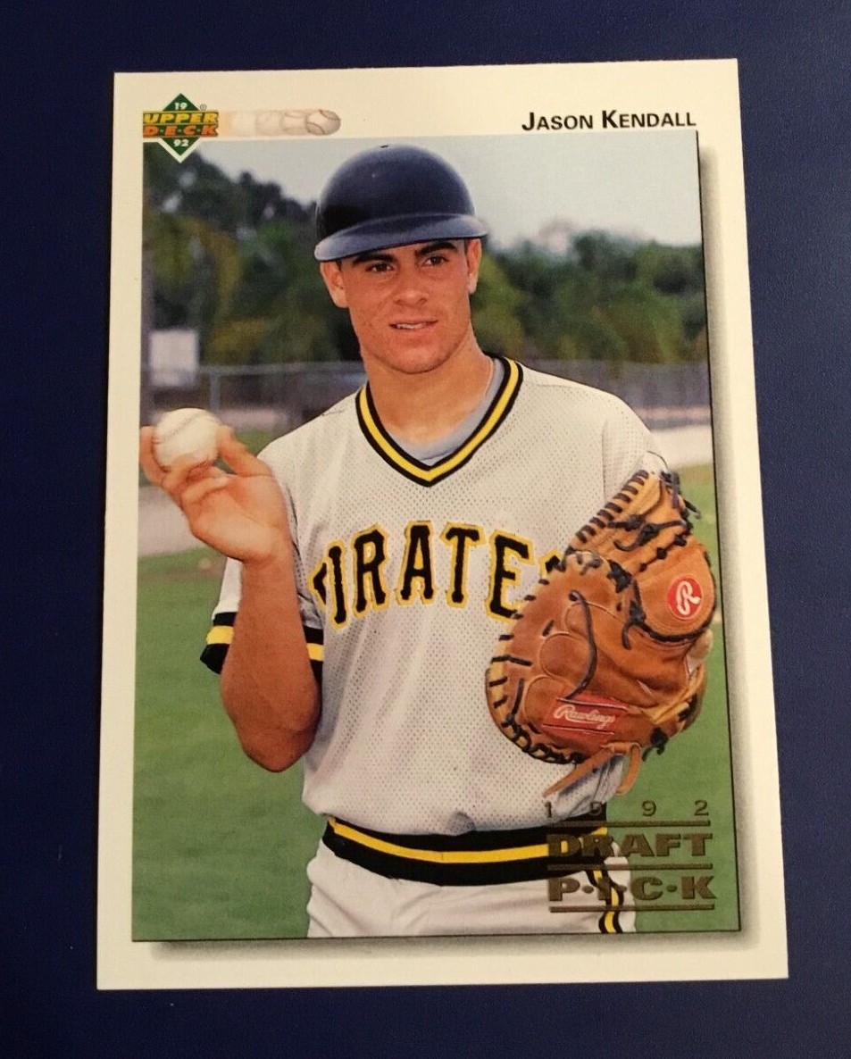 1992 Upper Deck # 14 JASON KENDALL Draft Pick ROOKIE Pittsburgh Pirates ...