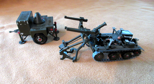 Adams Action 1/40 military built models 1958 for parts or repair ...