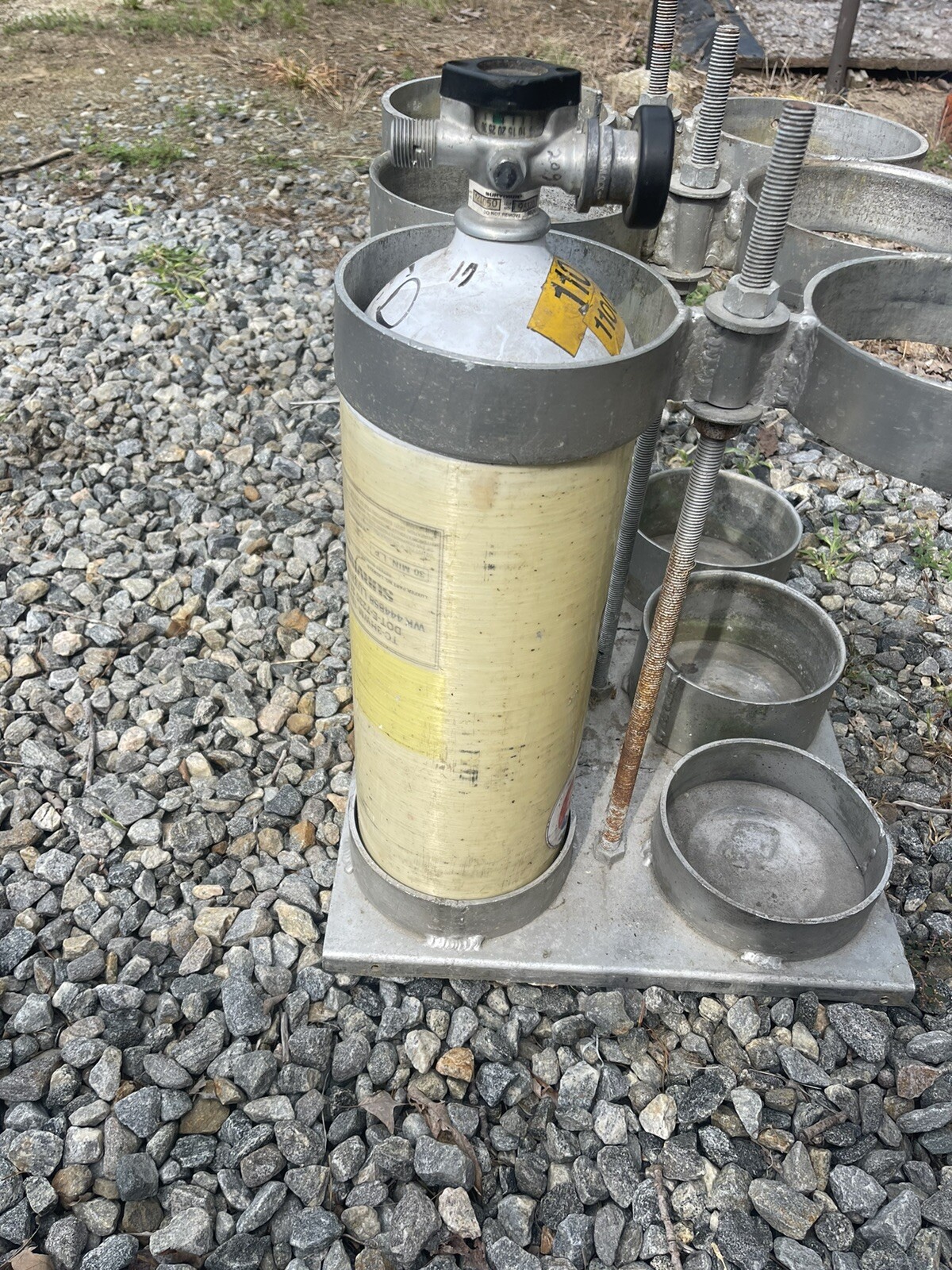 SCBA/Scuba Tank Rack/Holder-Department made | eBay