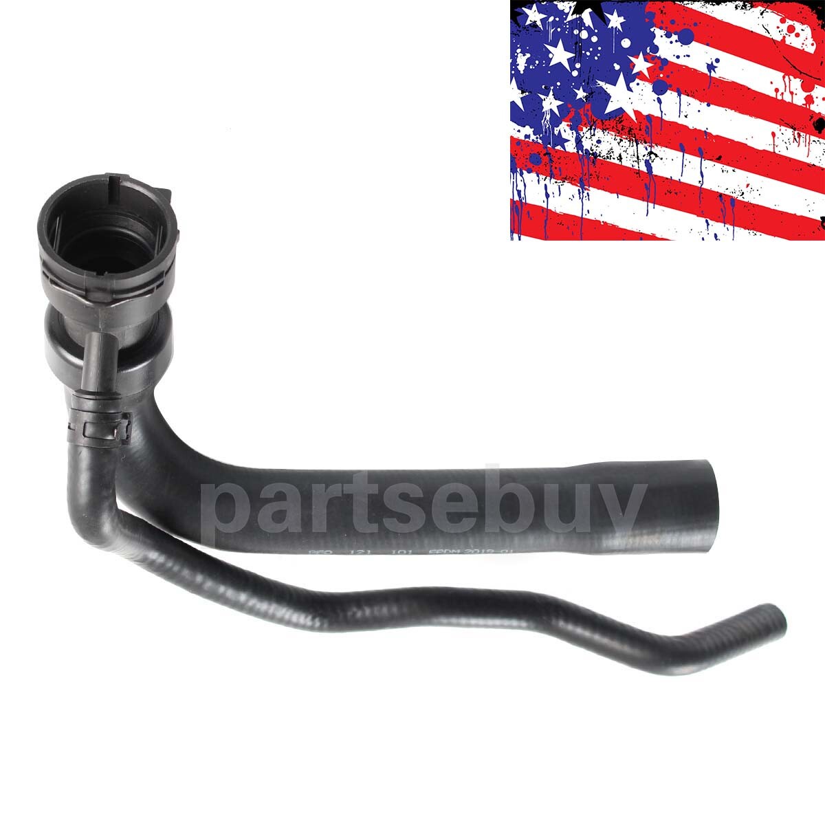 Water Hose Upper Radiator to Water Pipe 8E0121101 For Audi A4 & A4 ...