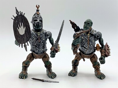 Toy Vault 1998 Lord of the Rings Ugluk on the Hunt & Ugluk at War ...