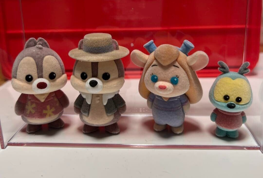 Chip and Dale Rescue Rangers Gadget Zipper Mini Figure Collection Set ...