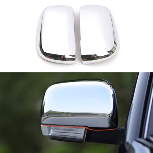 For Mitsubishi Pajero Montero 2009-2021 Chrome Side Rearview Mirror ...