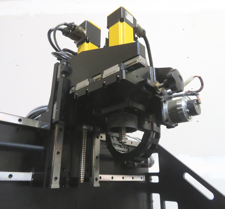 T196885 XYZ Motorized Ball Screw Linear Positioning Assy w/ Compumotor ...