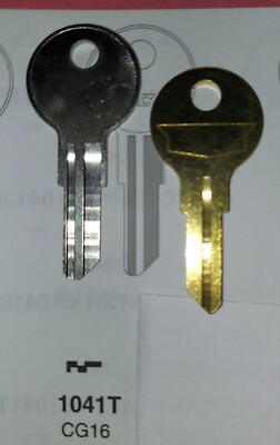 Chicago 1041T, CG16, Vintage Key Blank. | eBay