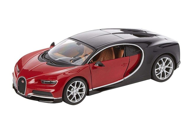 Maisto Assembly Line Bugatti Chiron Diecast Model Kit 38 Parts 1/24 ...