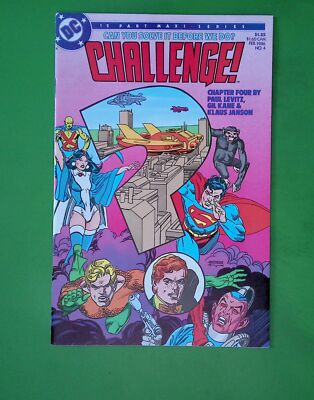 DC Challenge #4 1986 DC Comics High Grade Comic Book L14-221 | eBay