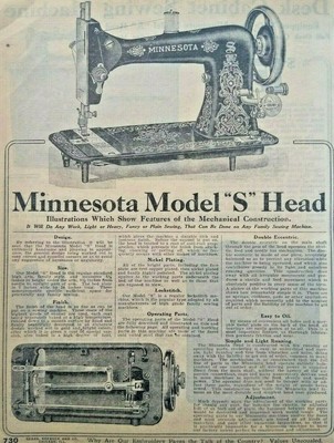 Sewing (Pre-1930) - Minnesota Sewing Machine