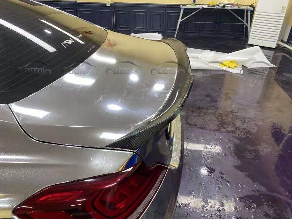 Carbon Fiber Rear Trunk Spoiler Wing For Hyundai Genesis G70 2018-2022 ...