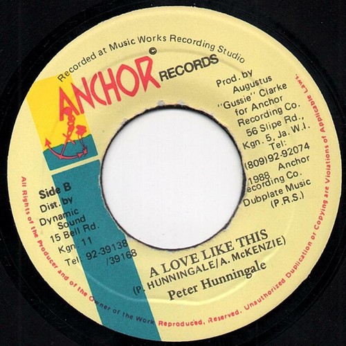 PETER HUNNINGALE a love like this ANCHOR RECORDS | eBay