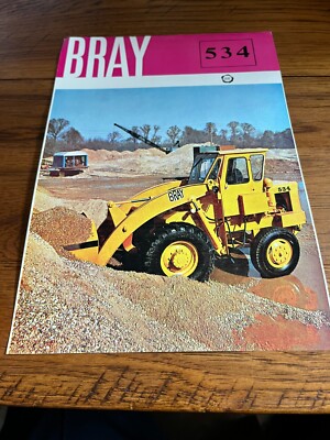 Bray 534 Wheel Loader Brochure AMIL22 | eBay
