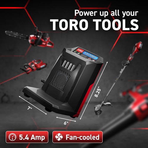Toro Flex Force 60V Max Lithium Ion Battery Charger Universal ...