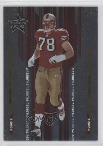 2005 Leaf Rookies & Stars Rookie Longevity Parallel /99 Patrick Estes ...